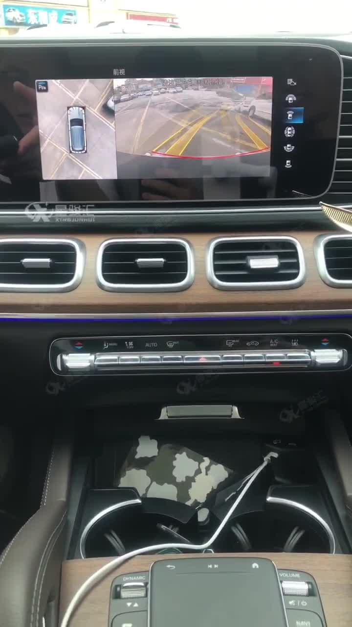 21款奔驰GLE350e升级原厂360全景影像施工完成，效果实拍展示 - 知乎