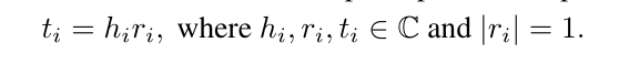 Rotate——论文《rotate Knowledge Graph Embedding By Relational Rotation In Complex Space Iclr2019》阅读