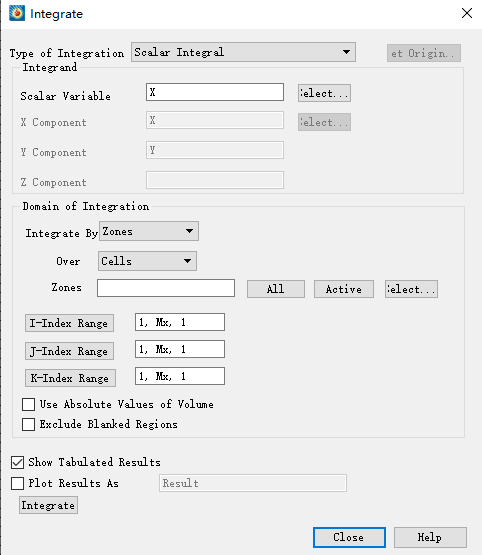 Tecplot积分功能 - 知乎