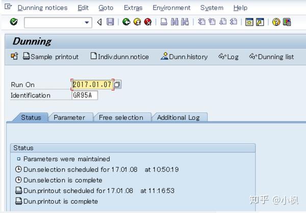 SAP FICO Lecture 18_Dunning - 知乎