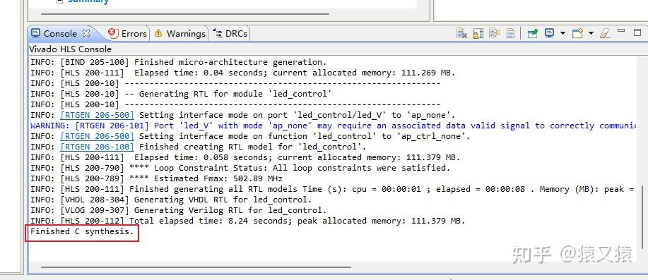 Vivado HLS 2019.2 创建、导出、应用（包括导出IP核错误解决办法[IMPL 213-28] Failed to generate IP.） - 知乎