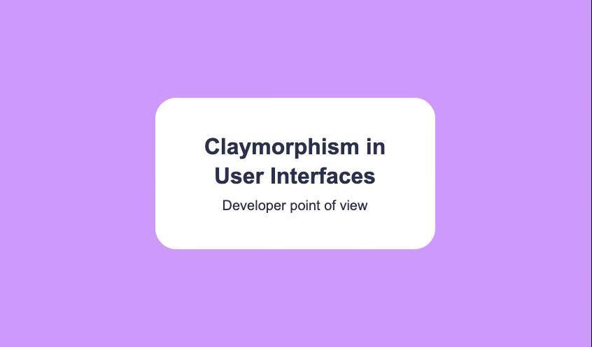 如何使用 CSS 创建 Claymorphism - 知乎