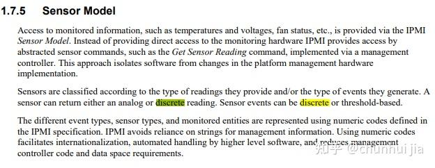 openbmc社区 - 关于discrete sensor(离散传感器) - 知乎