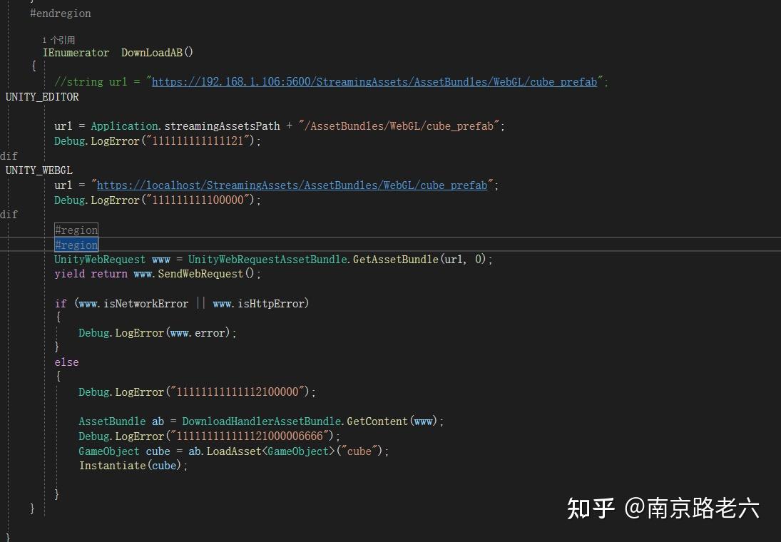 unity3d引擎中webgl平台加载AssetBundle （下） - 知乎