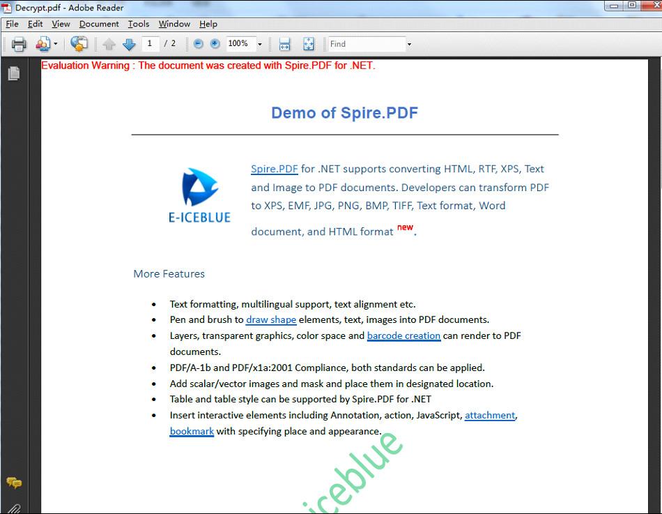 【教程】PDF控件Spire.PDF 教程：在C＃中加密和解密PDF文件 - 知乎