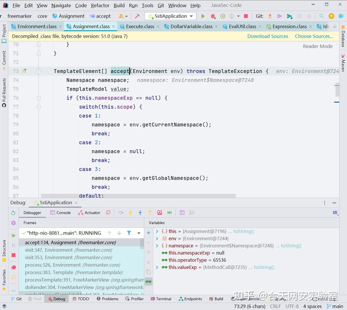 Java FreeMarker模板引擎注入深入分析 - 知乎
