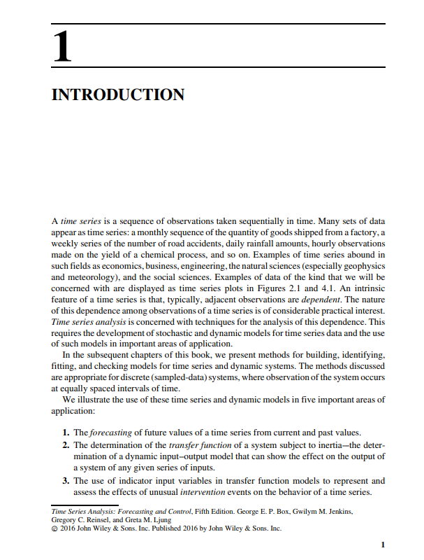 【经典书】时间序列分析:预测与控制(原书第5版)，709页pdf - 知乎