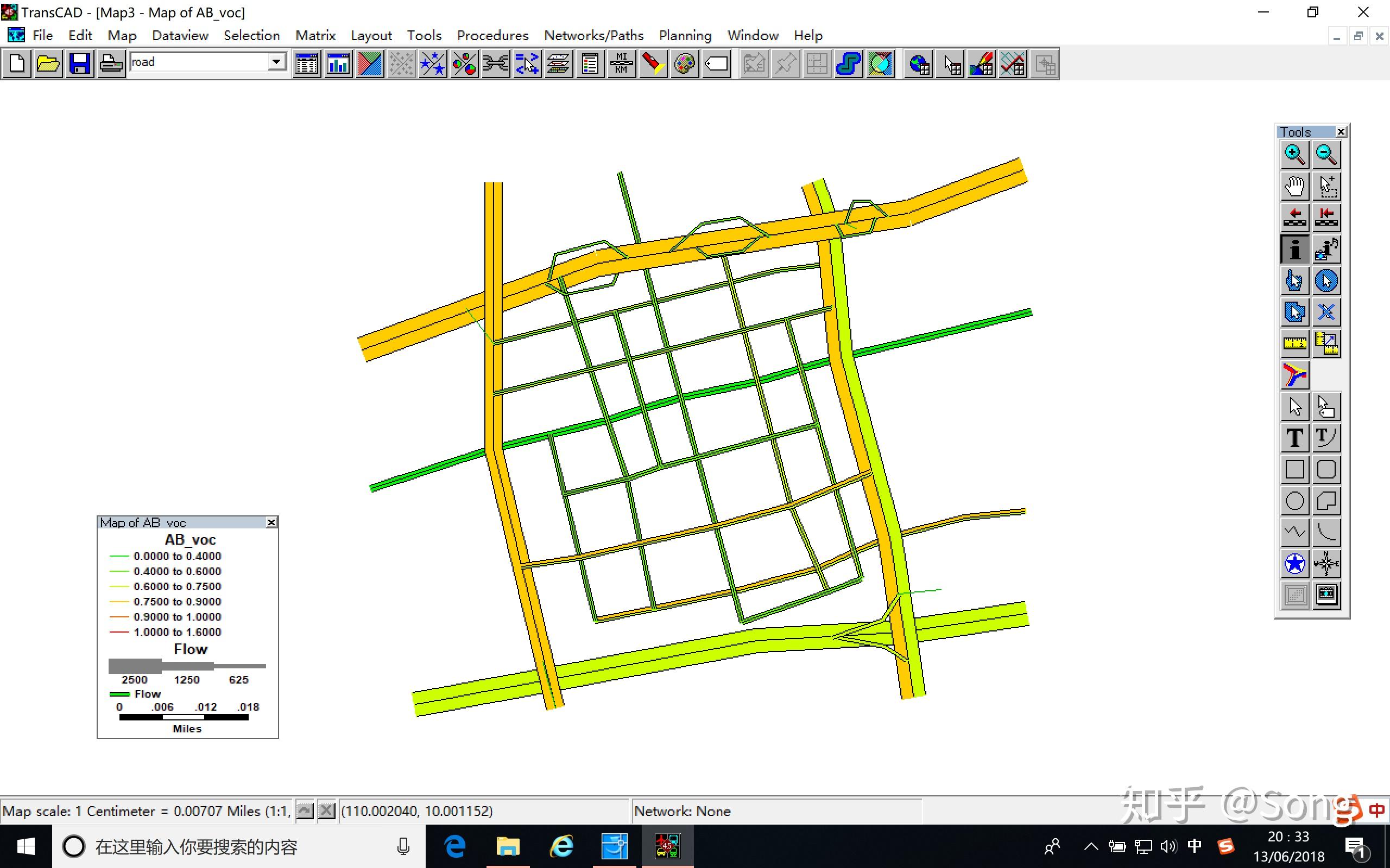 TransCAD —— 流量分配操作指南 - 知乎