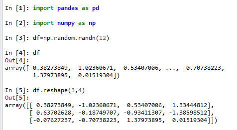 Python3 pandas库 (28) reshape(1,-1)什么意思？ - 知乎