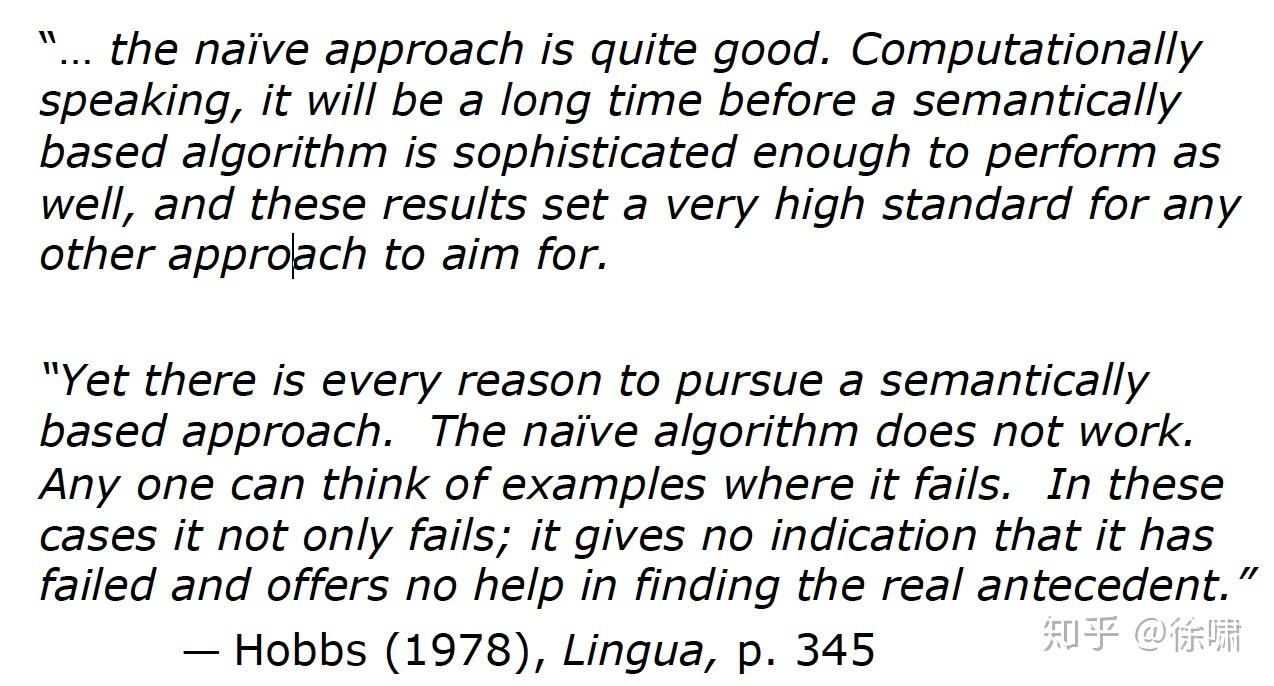 [CS224n笔记] L16 Coreference Resolution - 知乎