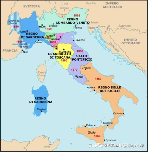 【昂雷带你学历史】La storia dell’Italia: l’Unità d’Italia - 知乎