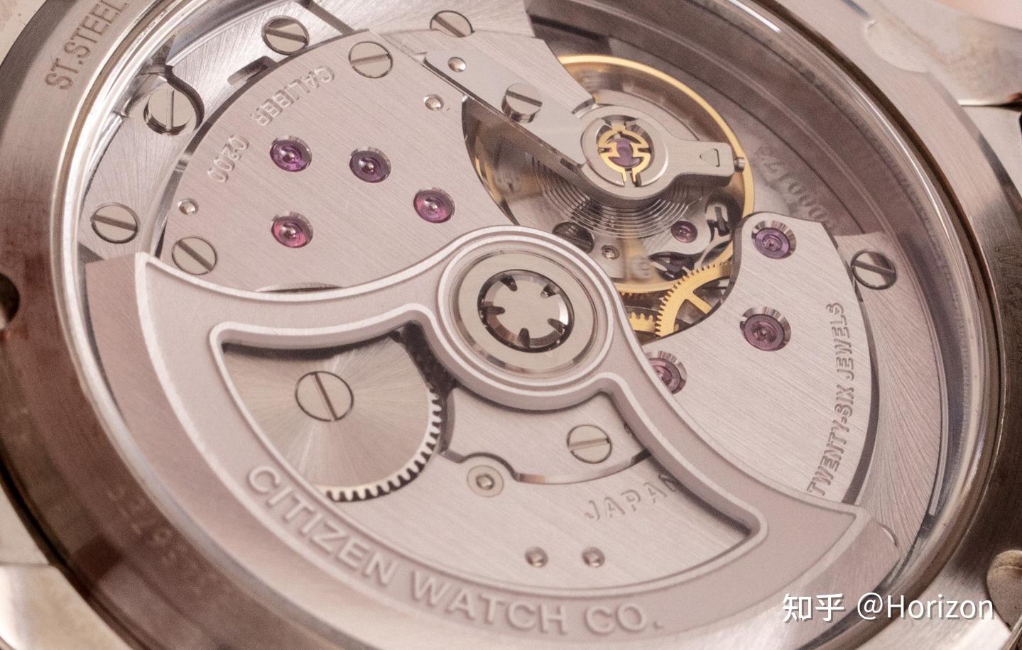 西铁城/美优达现代机械表机芯家族简介，8200机芯与9011/9015机芯，0910/0950/0200机芯 1975-2022 - 知乎