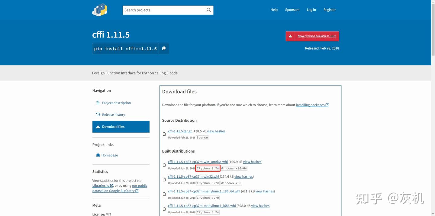 踩坑记录 解决python安装第三方库error Metadata Generation Failed报错问题 知乎 1827