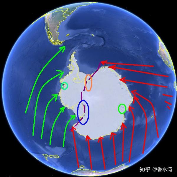 南极的陆块成因和周边痕迹联系 - 知乎