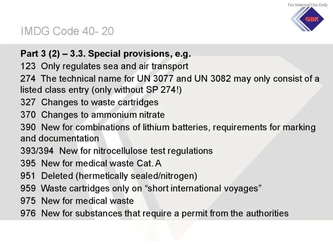 国际危险货物海运规则 IMDG Code 40–20更新说明--第一部分 - 知乎