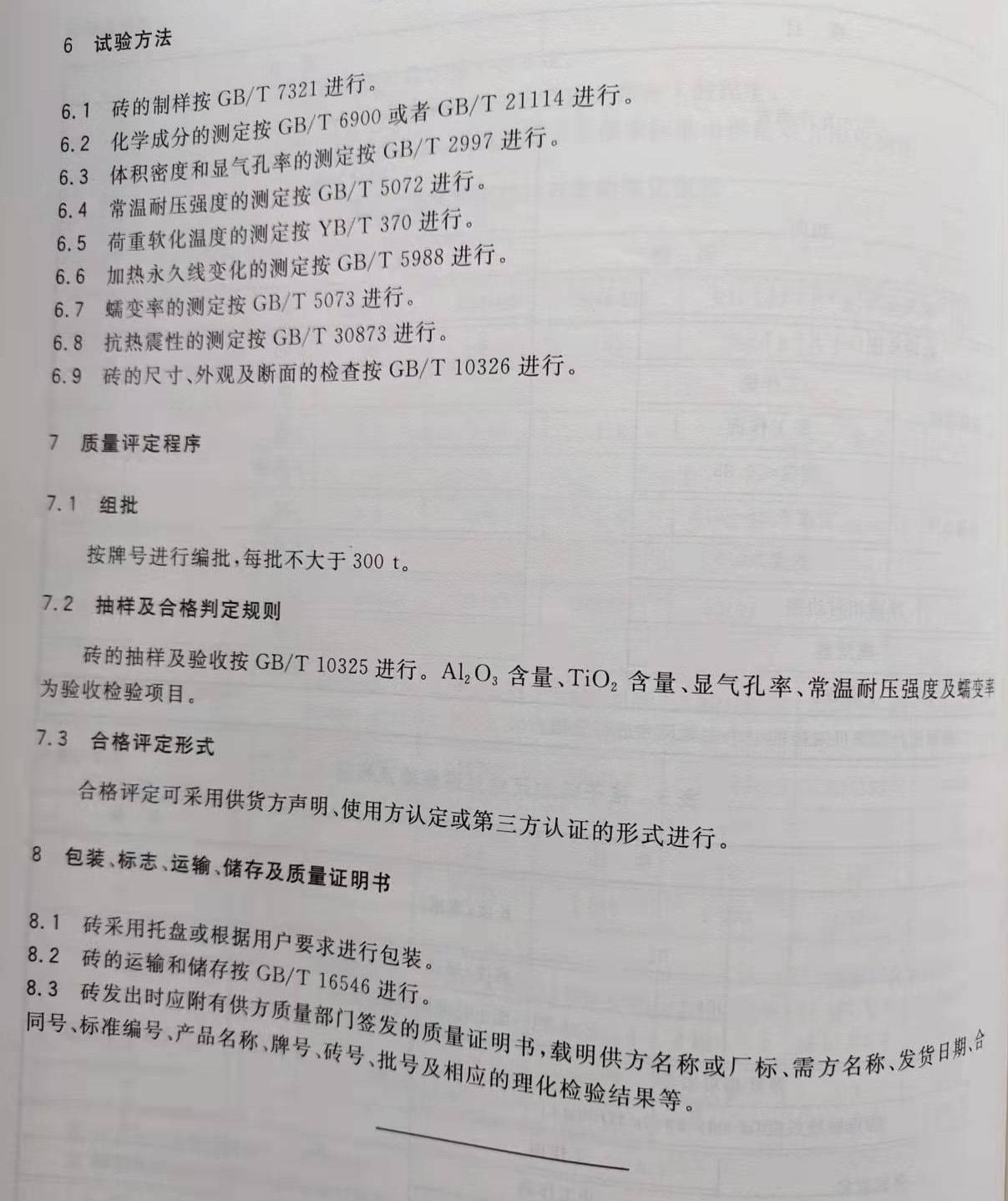 热风炉用红柱石砖 YB/T 4639-2018 - 知乎