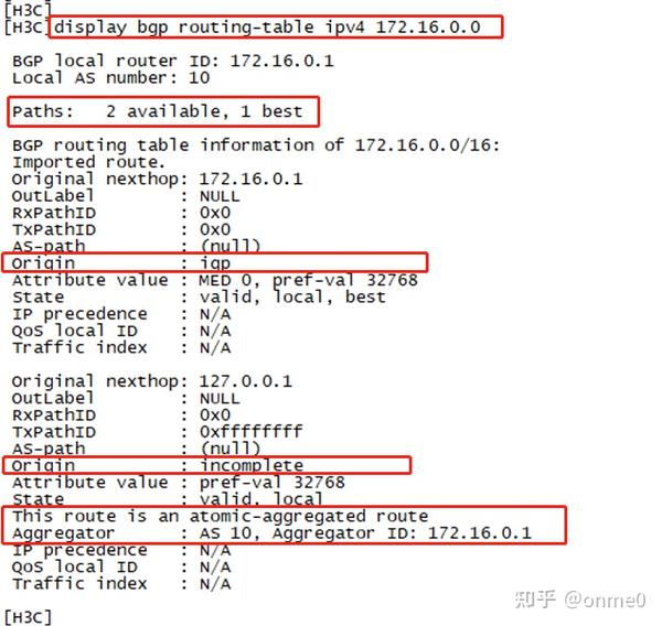 边界网关协议BGP实践课(14)—路由生成方式 - 知乎