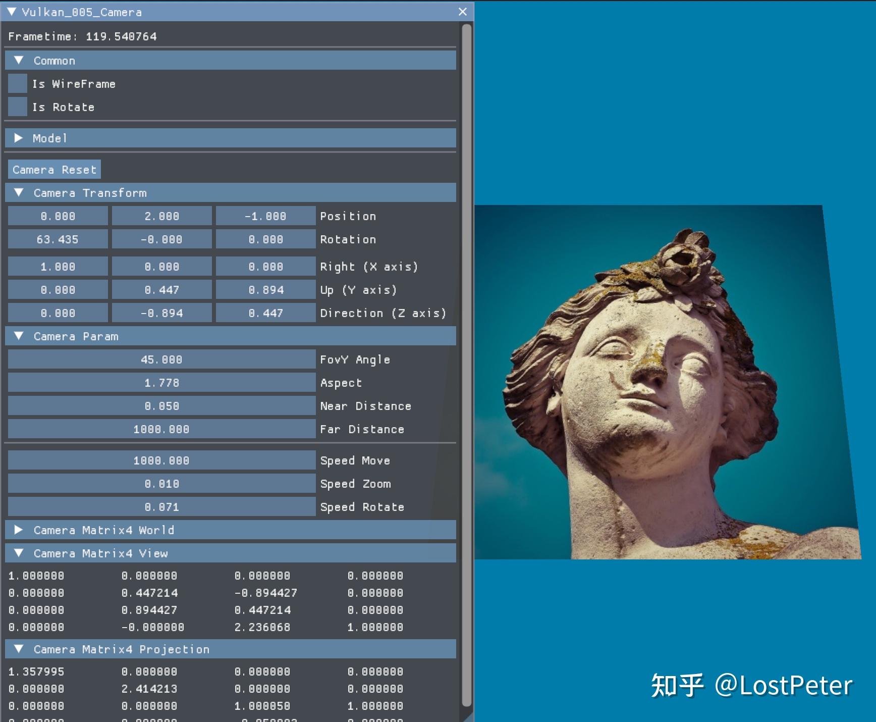 Vulkan学习例子005: vulkan_005_camera 摄像机漫游功能 - 知乎