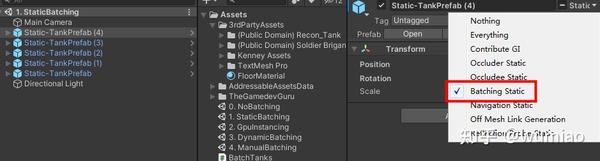 Unity性能优化基础篇——静态批处理，动态批处理，GPU Instancing - 知乎