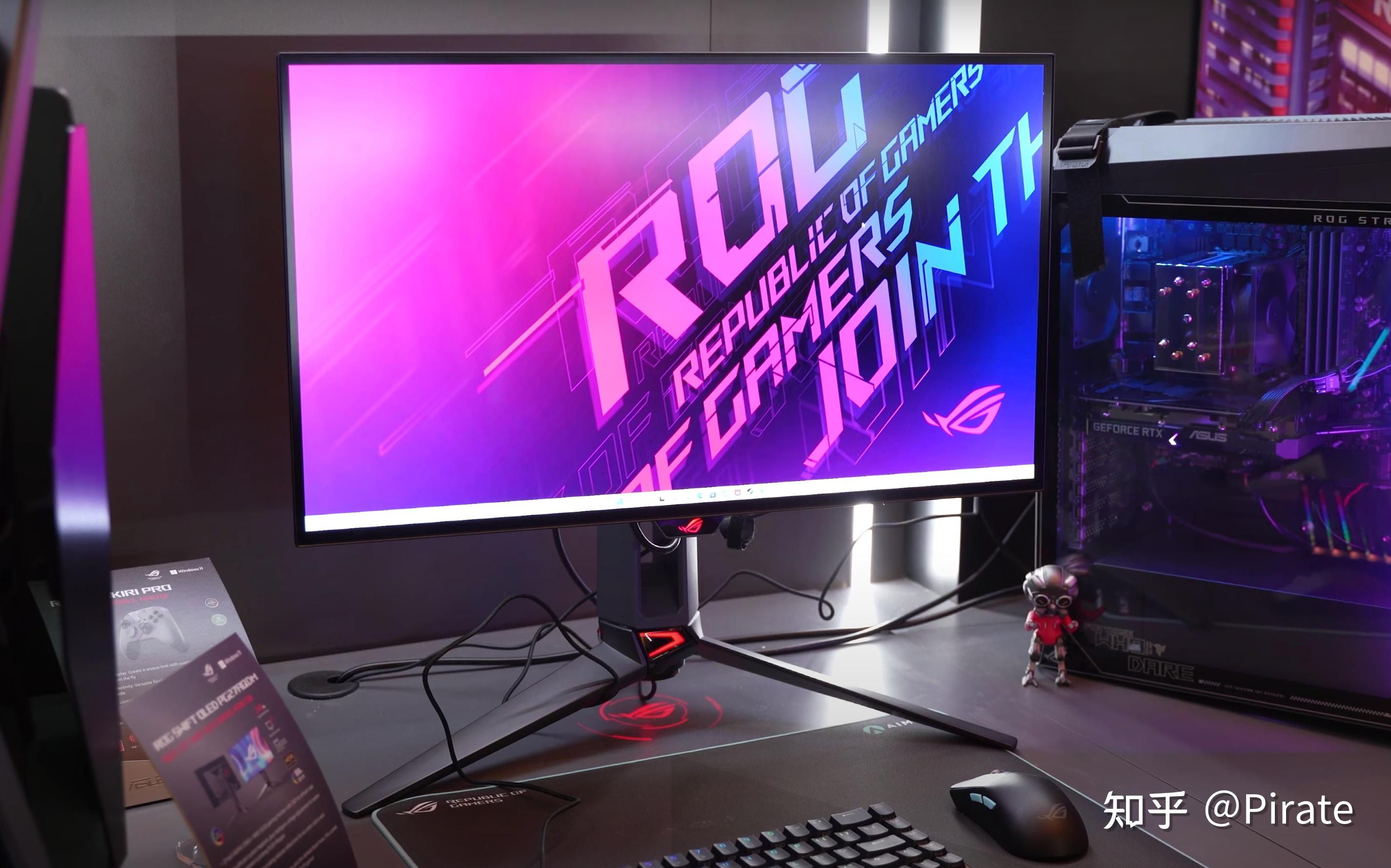ROG杀疯了，新鲜出炉2K27英寸电竞完美屏！——华硕PG27AQDM 简评 - 知乎