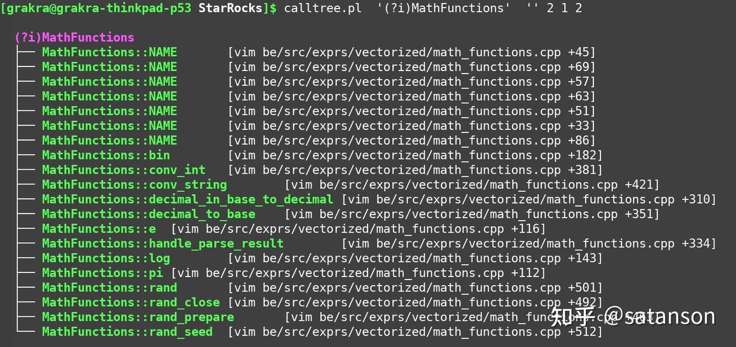 C++阅码神器cpptree.pl和calltree.pl的使用 - 知乎