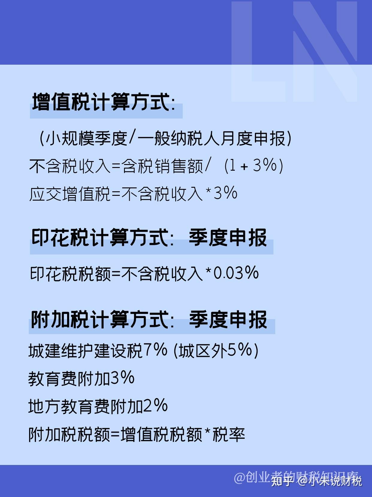 创业开公司,每个月要交哪些税? 知乎