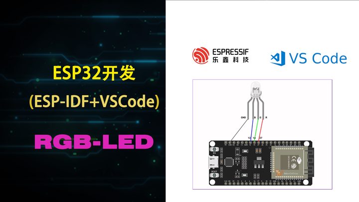 03-ESP32开发-ESP-IDF+VSCode-RGB-LED - 知乎