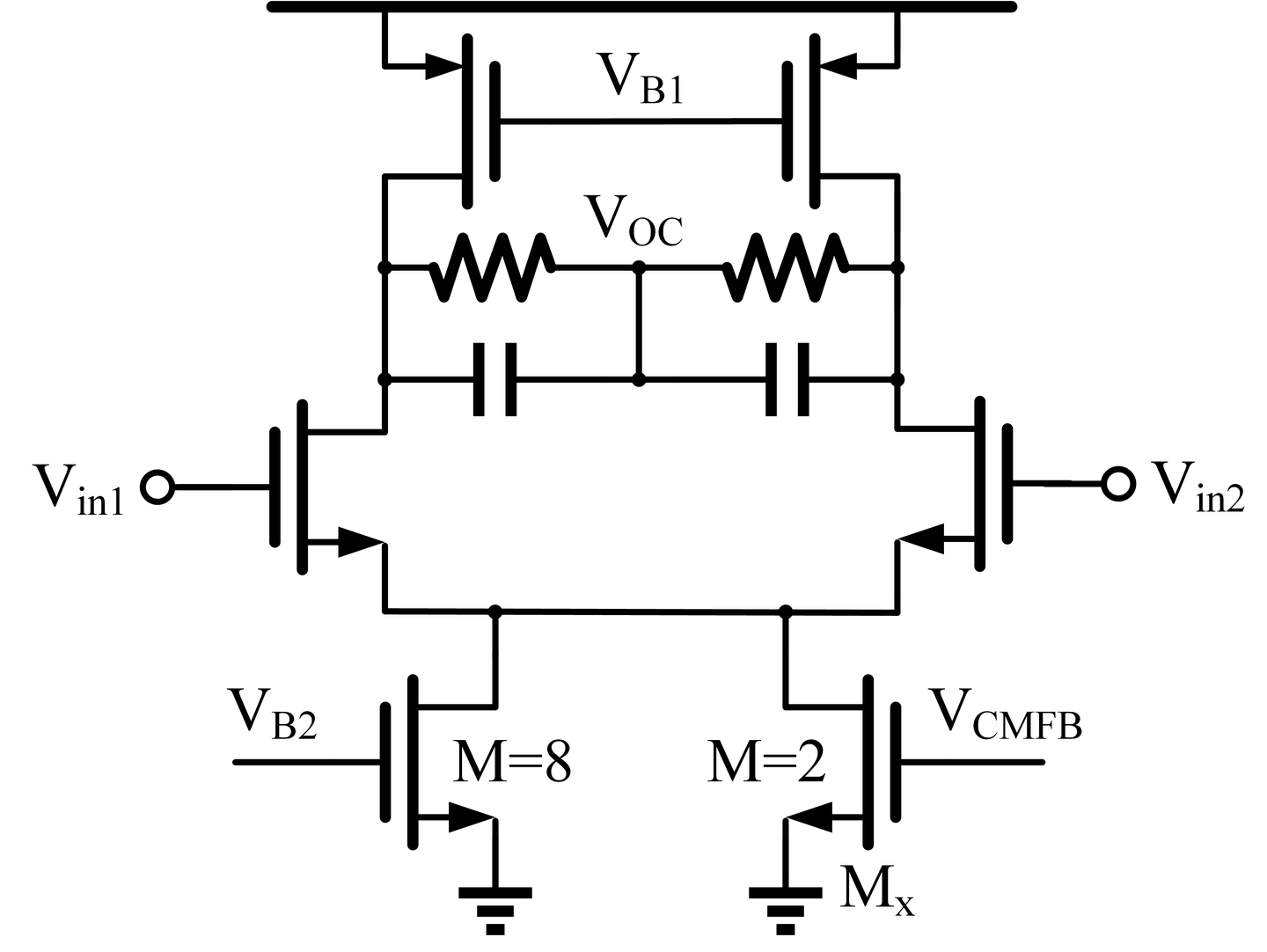 运放的共模反馈 CMFB Common Mode Feedback - 知乎