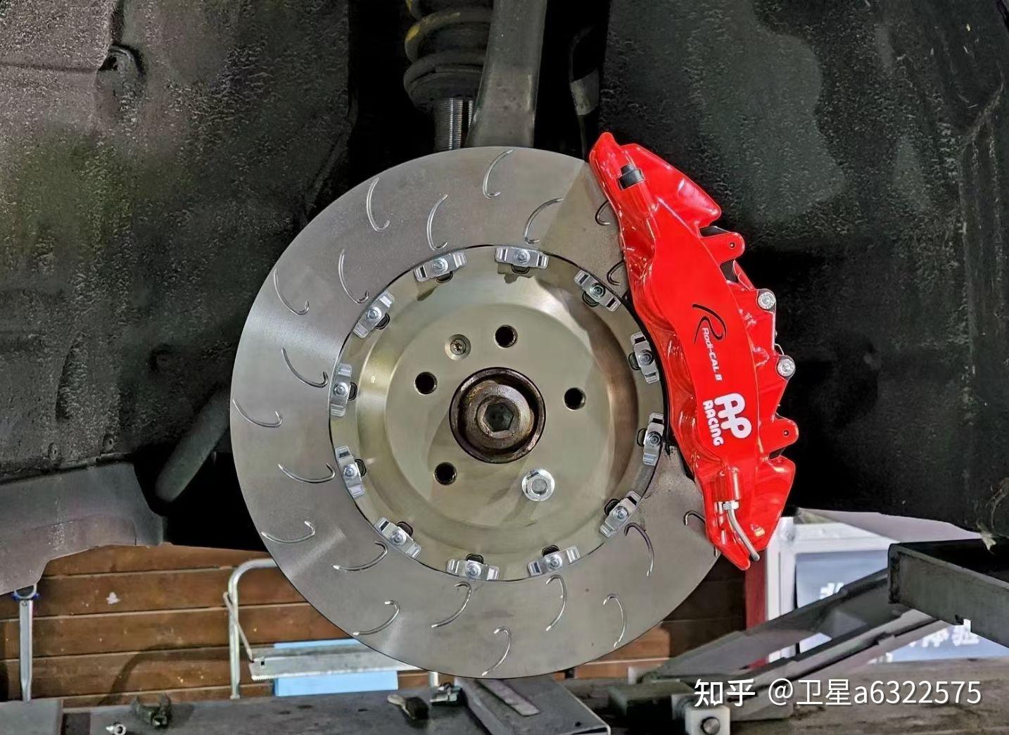 （奥迪A6旅行版刹车升级）AP9560大六卡钳、搭配390鱼钩盘 - 知乎