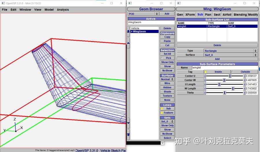 开源科学工程技术软件介绍46 – 飞行器三维建模工具OpenVSP - 知乎