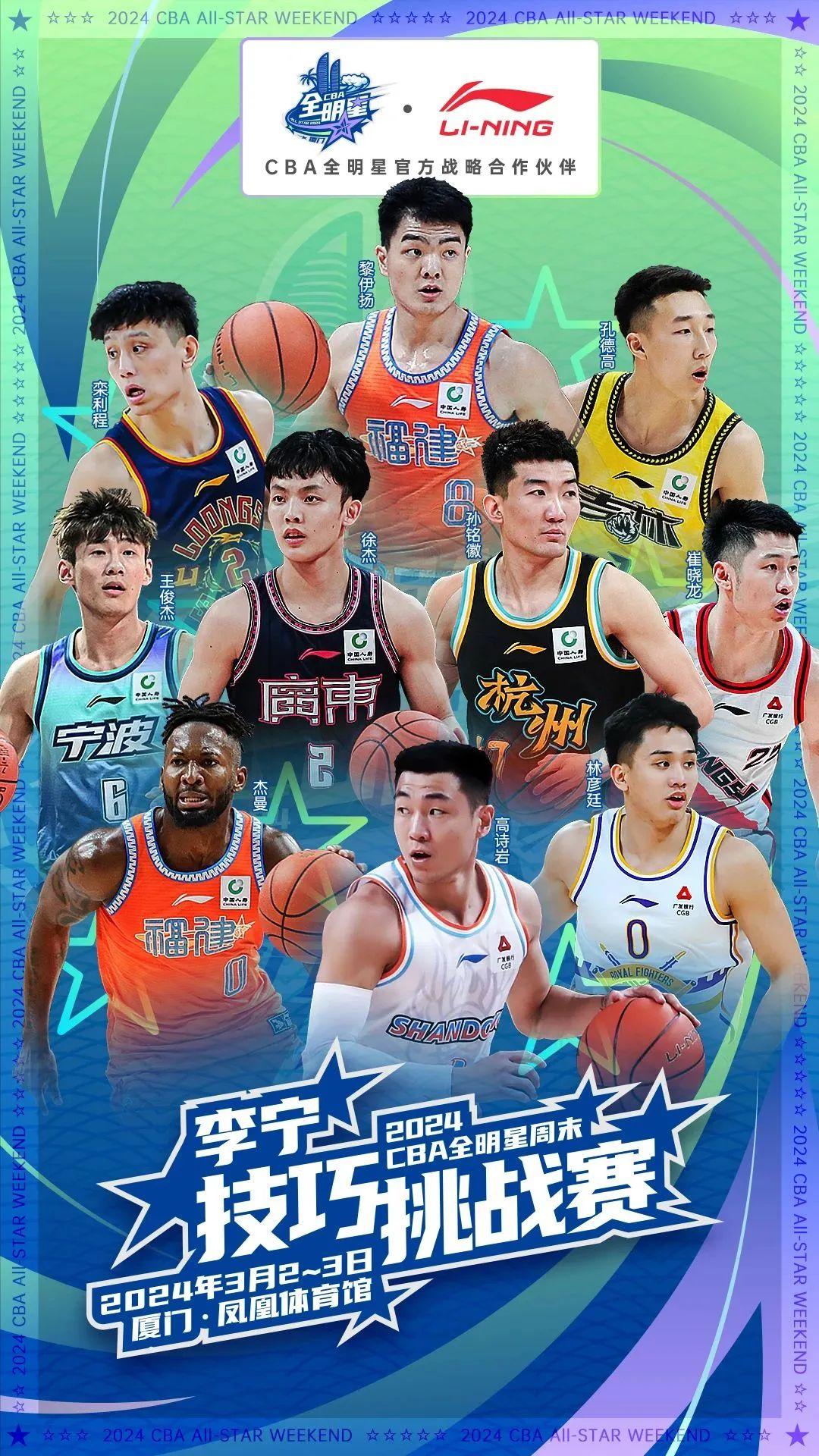 福建浔兴黎伊扬、杰曼将参加CBA全明星技巧挑战赛 - 知乎