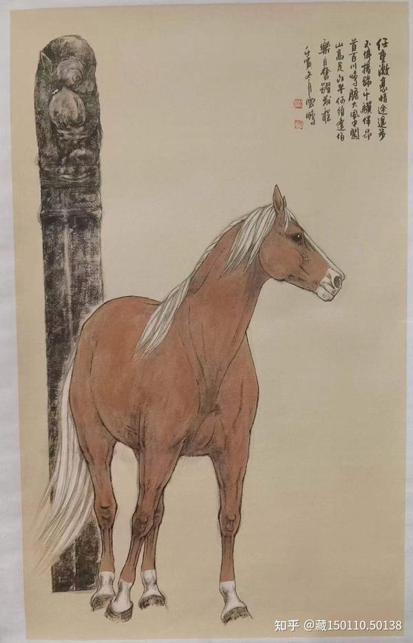 著名画家陈云鹏动物国画，写实主义画马国画 - 知乎