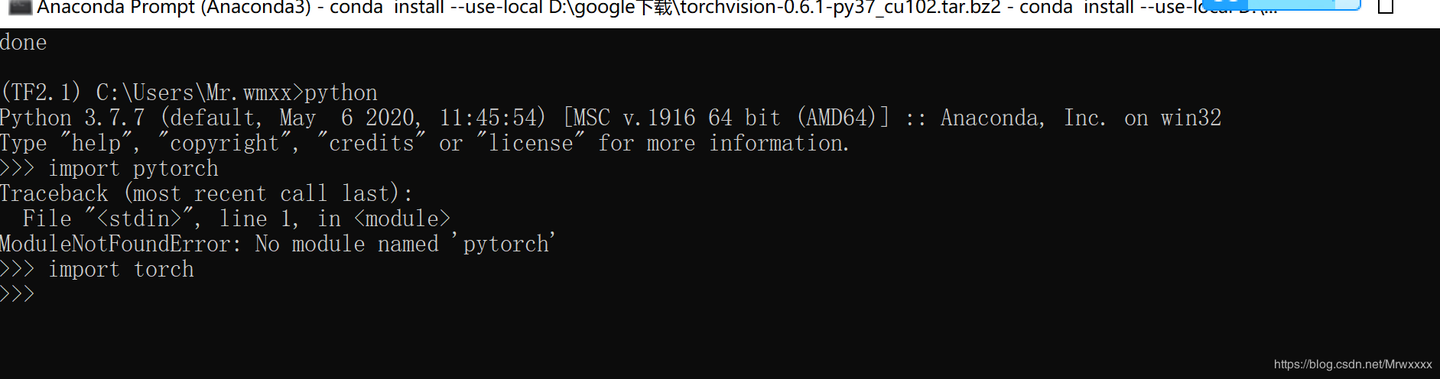 【机器学习笔记（九）】之Anaconda 安装PyTorch踩的坑 - 知乎