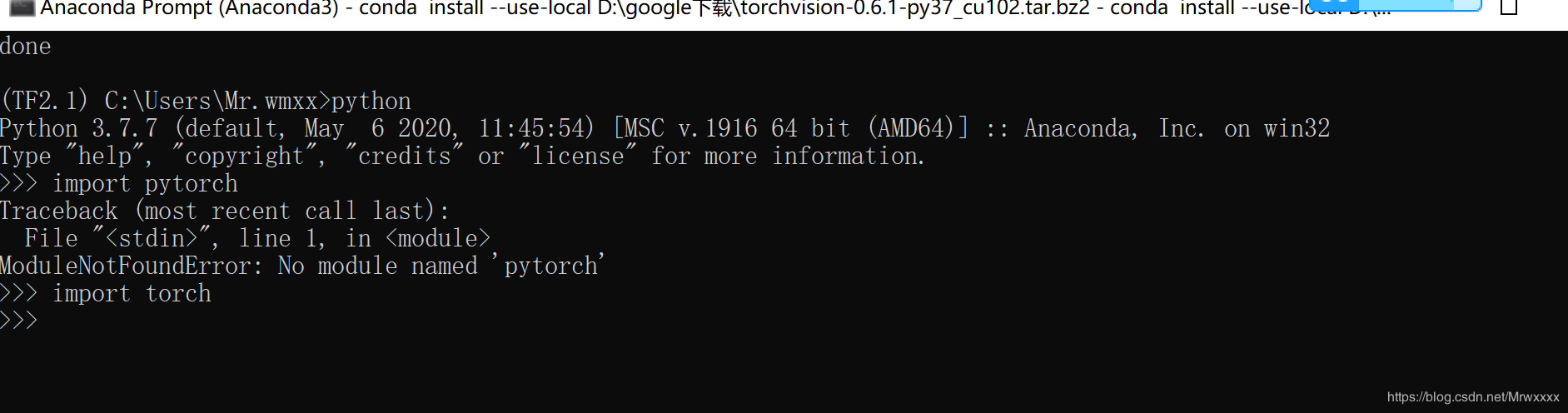 【机器学习笔记（九）】之Anaconda 安装PyTorch踩的坑 - 知乎