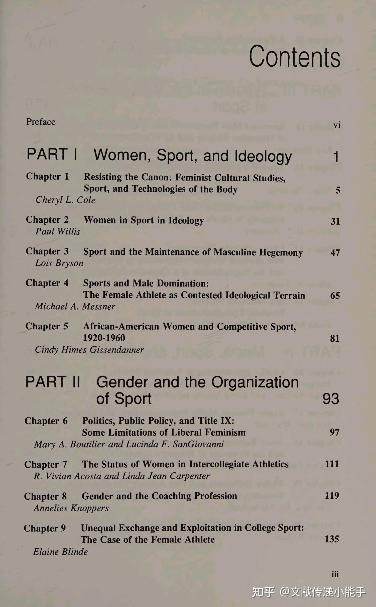 Women, sport, and culture ,Susan Birrell, PhD 1994 - 知乎