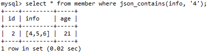 【2021/12/18】MySQL的json查询之json_contains、json_contains_path - 知乎