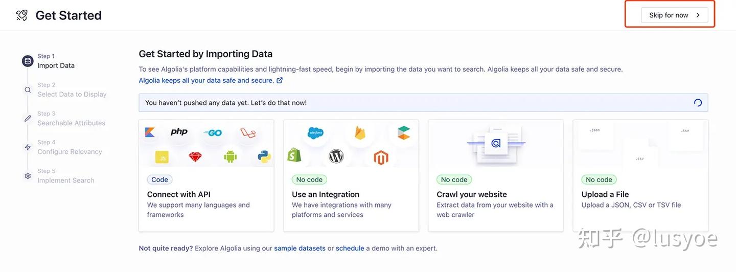 个人独立站接入 Algolia 搜索（NotionNext） - 知乎