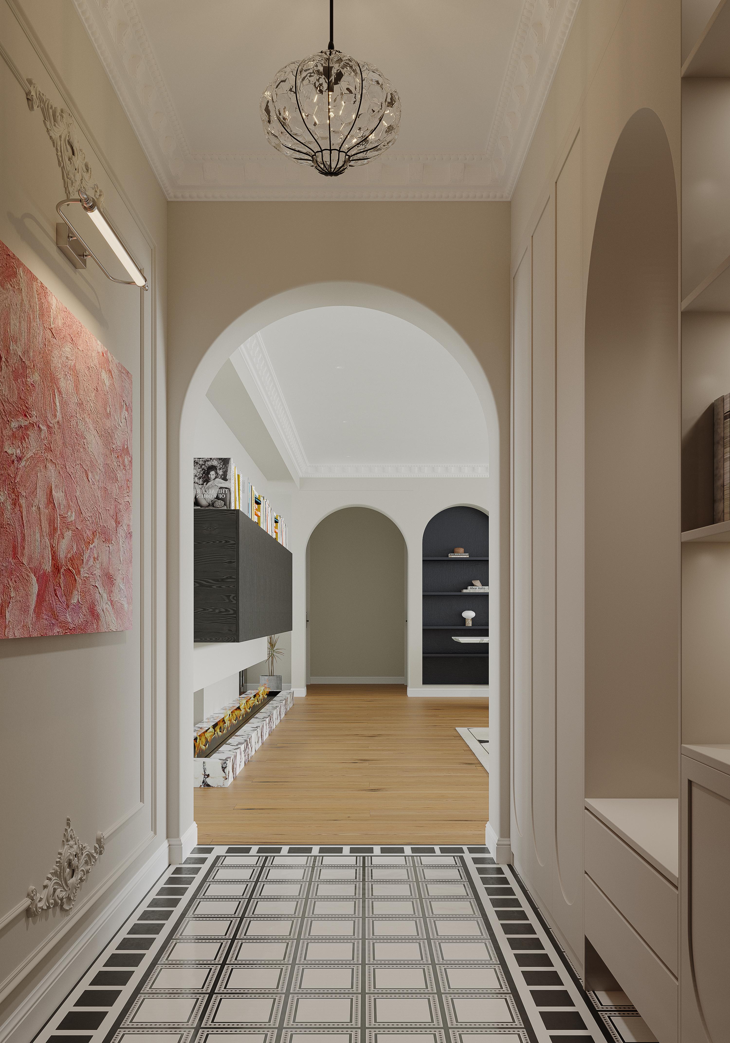 【案例】130㎡现代法式风美家，用艺术激发生活里的小浪漫~ - 知乎