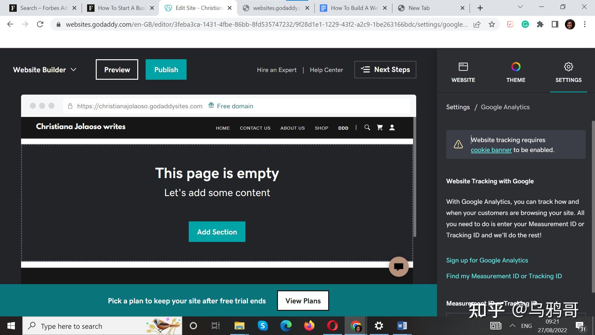 教你使用GoDaddy 创建网站（保姆级教程） - 知乎