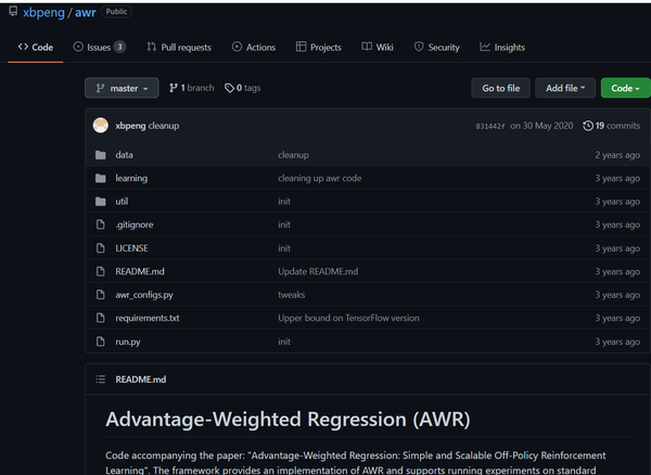 离线强化学习(Offline RL)系列3: (算法篇) AWR(Advantage-Weighted Regression)算法详解与实现 - 知乎