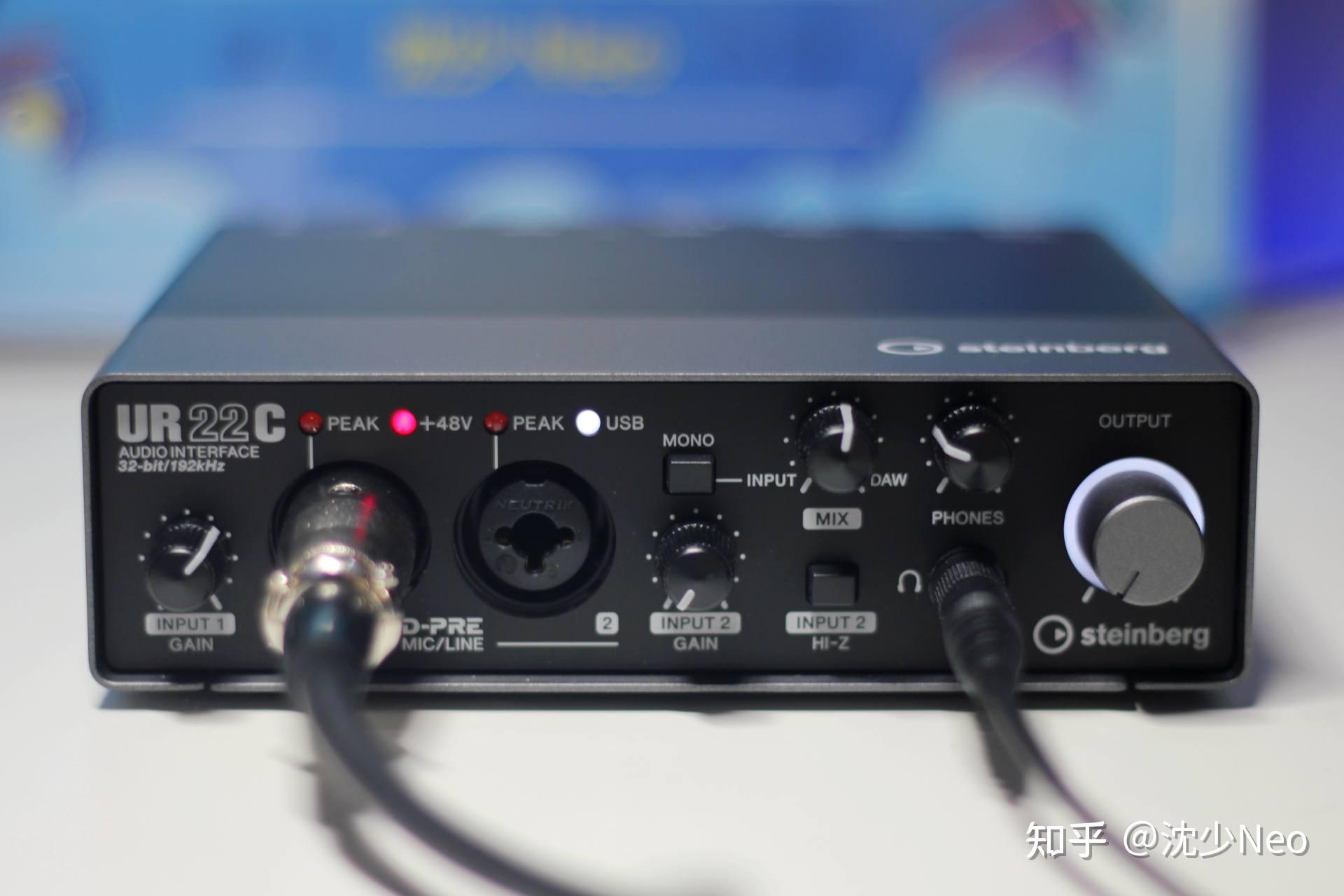 让你的声音录制达到新高度 - 雅马哈UR22C桌面声卡使用心得