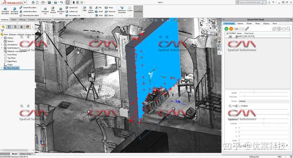 如何将三维激光LiDAR点云数据加载导入SolidWorks中进行逆向三维建模应用？ - 知乎