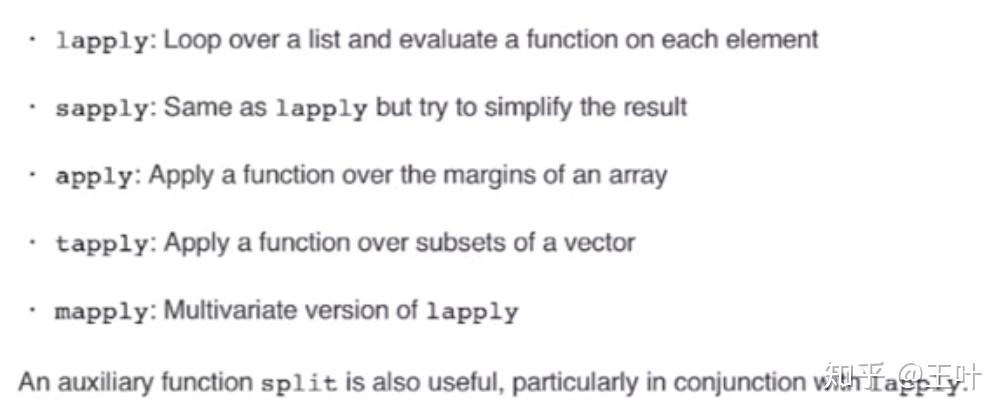 R 第三章 第一节 loop - lapply & apply - 知乎