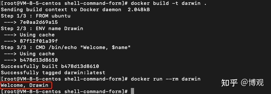 使用exec模式与shell模式，执行ENTRYPOINT和CMD的区别 - 知乎