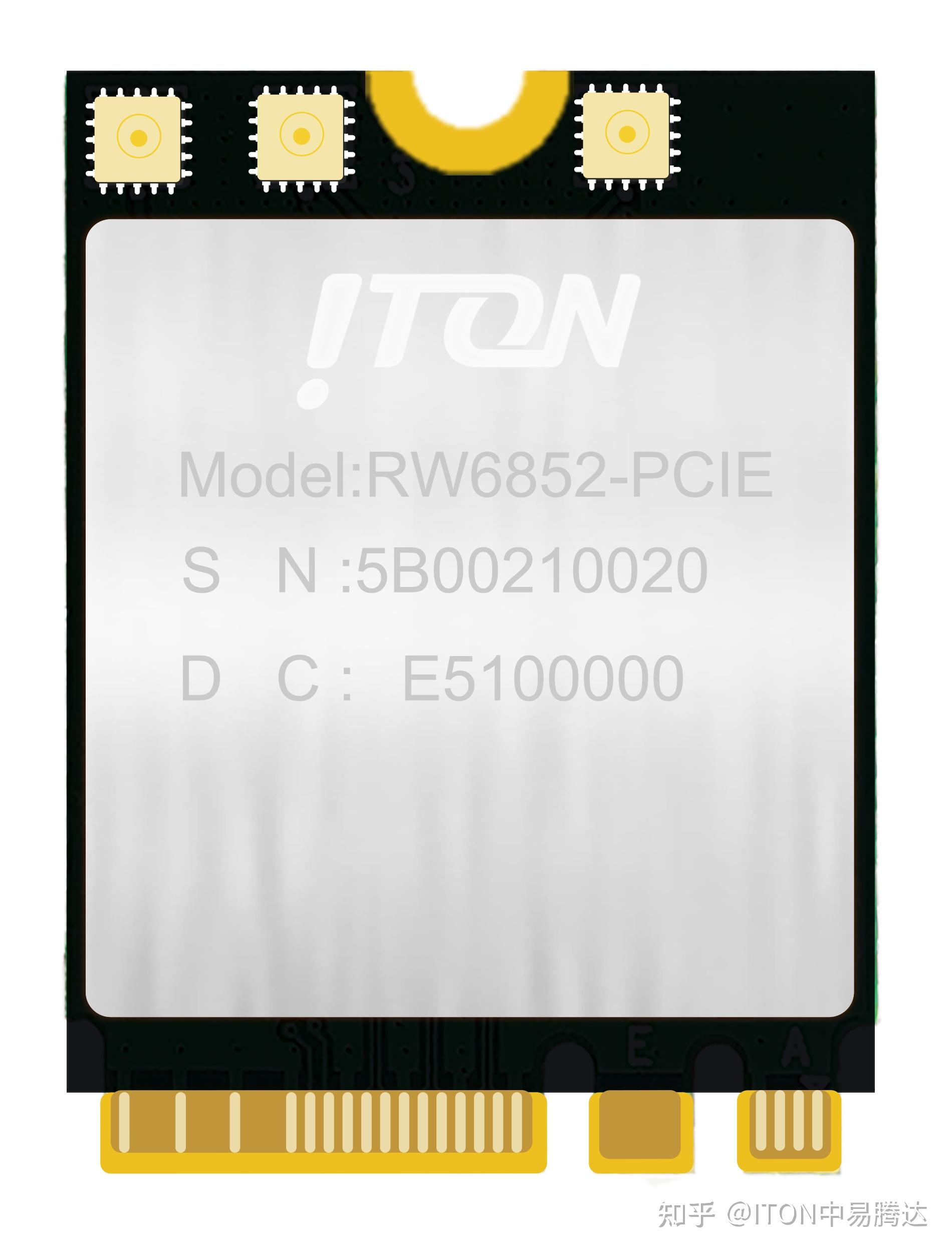 中易腾达Wi-Fi6模组RW6852-PCIE丨高性能集成无线和蓝牙 - 知乎