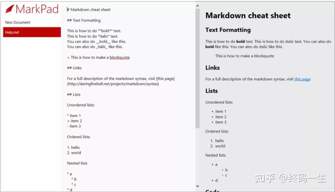几款主流好用的 Markdown 编辑器，值得拥有 - 知乎