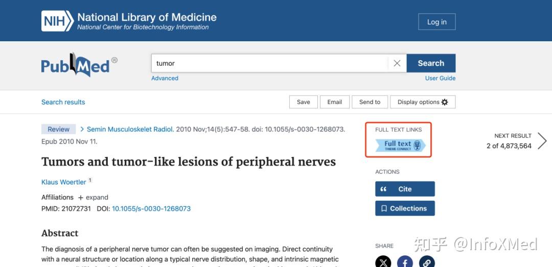 PubMed只提供摘要？国内首家外文数据库现身，一键获取全文！ - 知乎