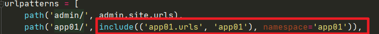 7、Django：'Specifying a namespace in include() without providing an app_name ' - 知乎