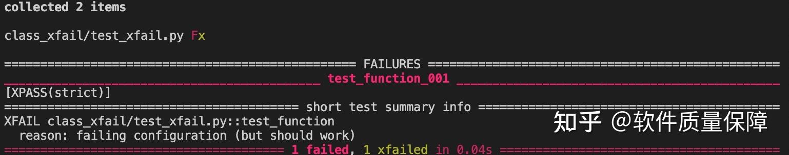 Pytes系列（6）-使用xfail处理失败用例 - 知乎