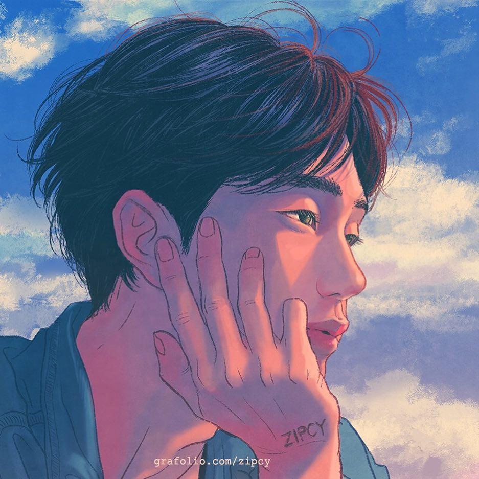 情人节特别篇！韩国插画师zipcy-触动情欲末梢的绝美插画 - 知乎